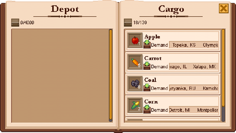 Cargo Capacity | Tiny Rails Wiki | Fandom