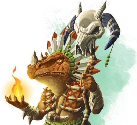 Tegu Shaman | Tiny Realms Wiki | Fandom