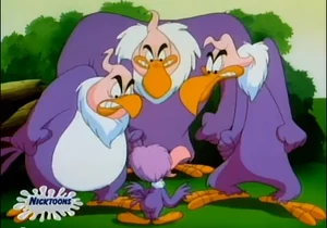 Nasty, Slim and Lardo Condor | Tiny Toon Adventures Wiki | Fandom