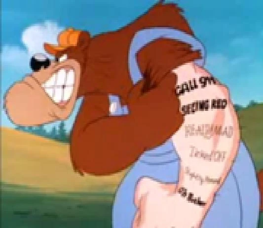 The Angry Bear | Tiny Toon Adventures Wiki | Fandom