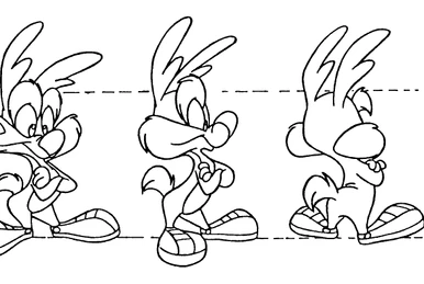 tiny toon adventures coloring pages