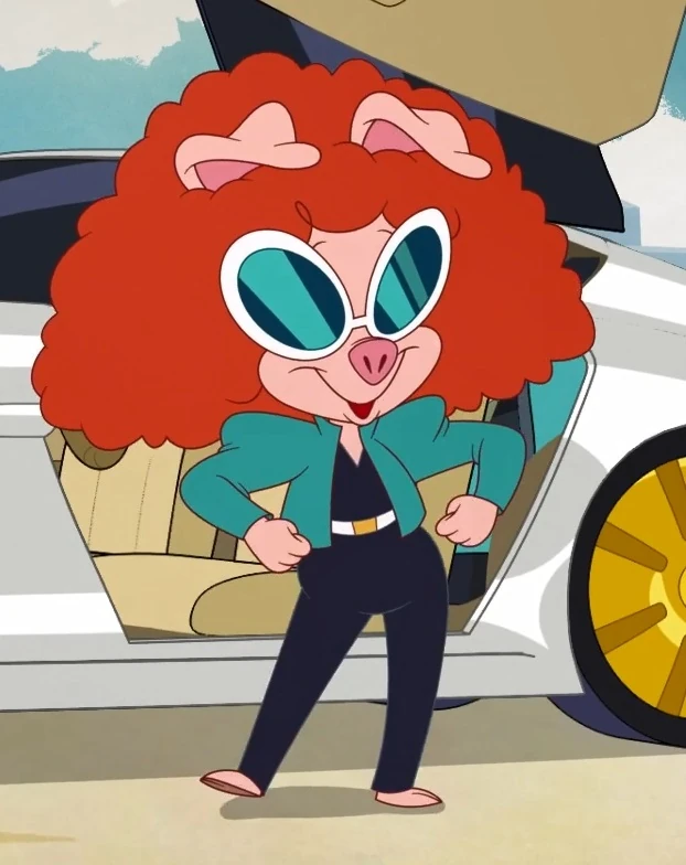 Winnie Pig (aka Joan Swhinefeld) | Tiny Toon Adventures Wiki | Fandom