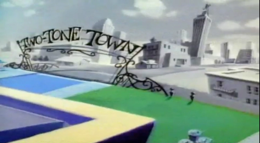 Two-Tone Town (location) | Tiny Toon Adventures Wiki | Fandom