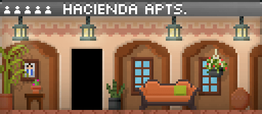 Hacienda Apartments | Tiny Tower Wiki | Fandom