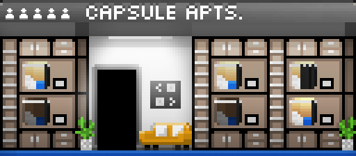 Capsule Apartments | Tiny Tower Wiki | Fandom