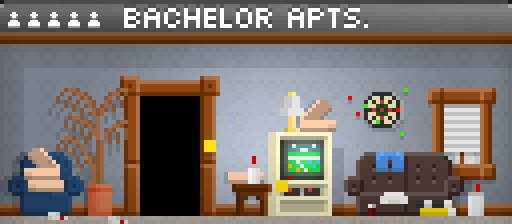 Bachelor Apartments | Tiny Tower Wiki | Fandom