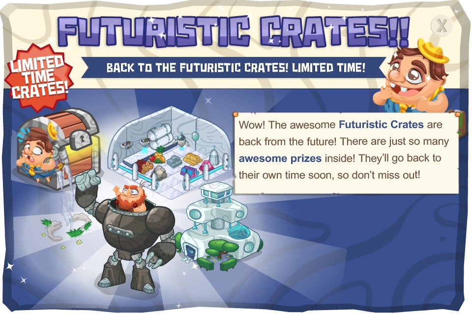 Futuristic Crates | TinyVillageUncut Wiki | Fandom