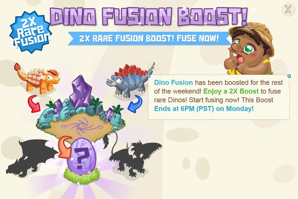 Dino Fusion Boost | TinyVillageUncut Wiki | Fandom