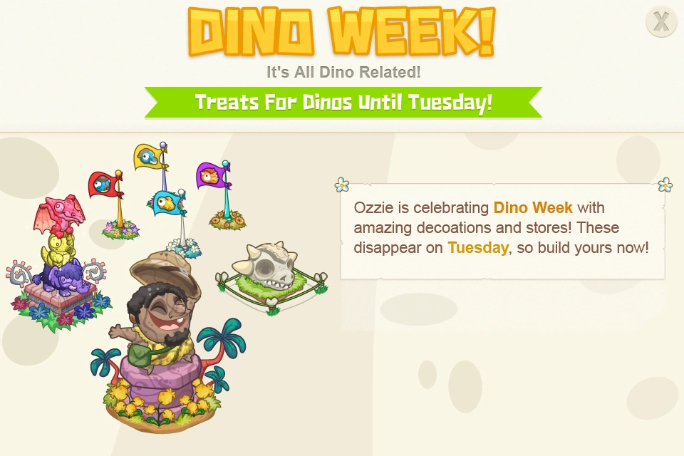 Dino Week Theme: August 2013 | TinyVillageUncut Wiki | Fandom