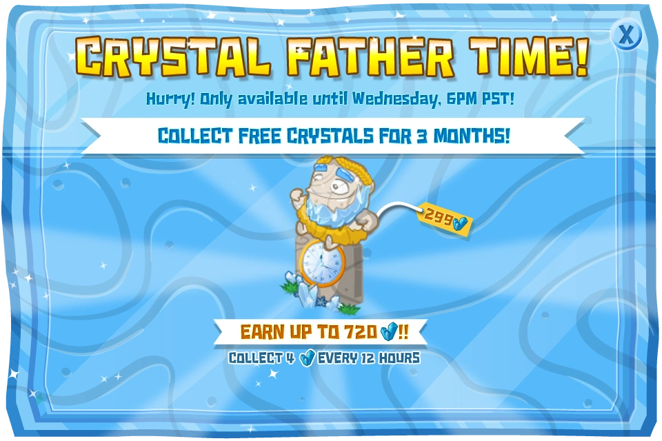 Crystal Father Timekeeper | TinyVillageUncut Wiki | Fandom