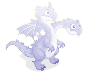 Ghost Two-Headed Dragon | TinyVillageUncut Wiki | Fandom