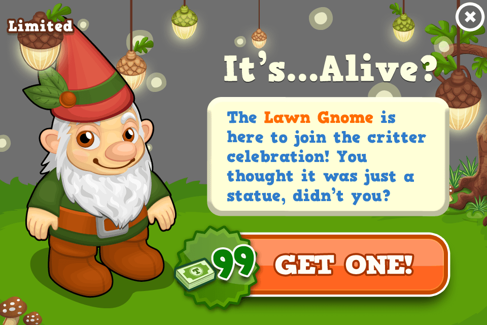 Lawn Gnome | Tiny Zoo Wiki | Fandom