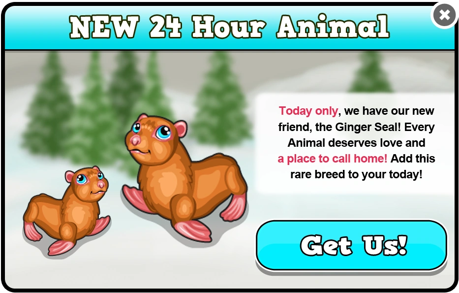 Ginger Seal | Tiny Zoo Wiki | Fandom