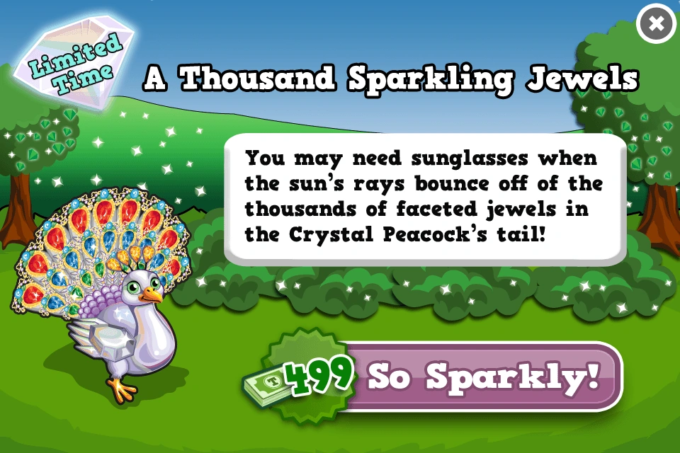 Crystal Peacock | Tiny Zoo Wiki | Fandom