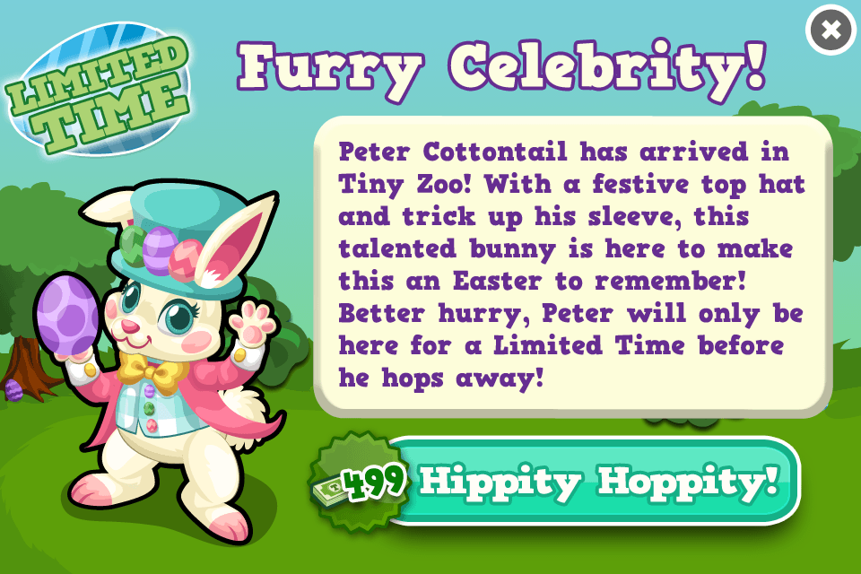 Peter Cottontail | Tiny Zoo Wiki | Fandom