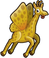 Butterfly Wing Giraffe | Tiny Zoo Wiki | Fandom