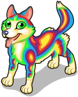 Rainbow Husky | Tiny Zoo Wiki | Fandom