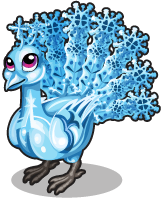 Snowflake Peacock | Tiny Zoo Wiki | Fandom