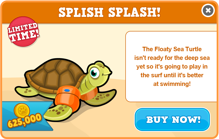 Floaty Sea Turtle | Tiny Zoo Wiki | Fandom