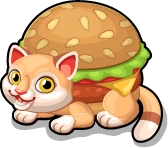 Cheeseburger Cat | Tiny Zoo Wiki | Fandom