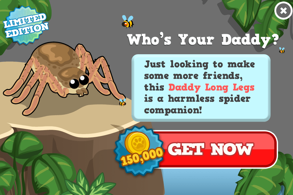 Daddy Long Legs | Tiny Zoo Wiki | Fandom