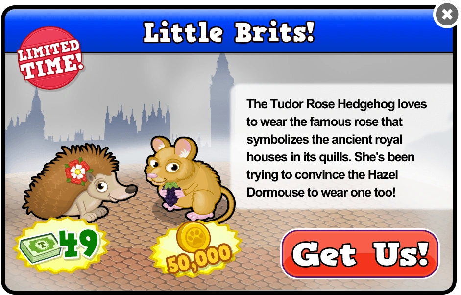 Tudor Rose Hedgehog | Tiny Zoo Wiki | Fandom