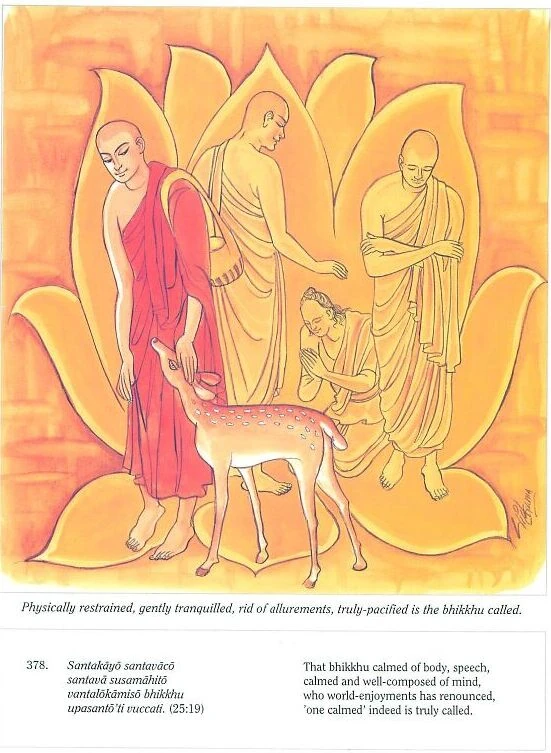 Dhammapada Verse 378 - Santakayatthera Vatthu | Wikipitaka - The ...