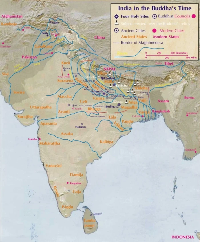 Buddhism FAQ5 Maps | Wikipitaka - The Completing Tipitaka | Fandom