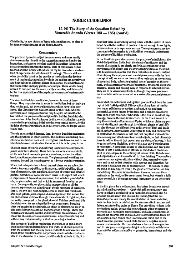 Dhammapada Verses 183, 184 and 185 - Anandattherapanha Vatthu ...