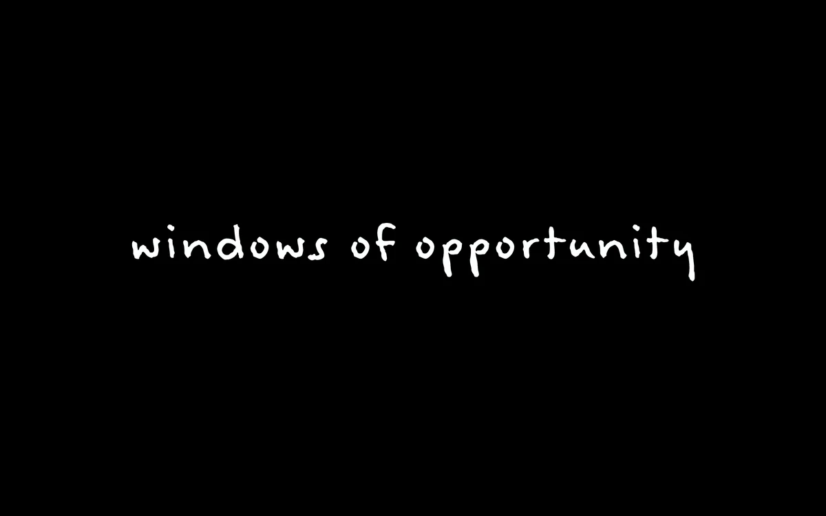 Windows of Opportunity | Tires Wiki | Fandom