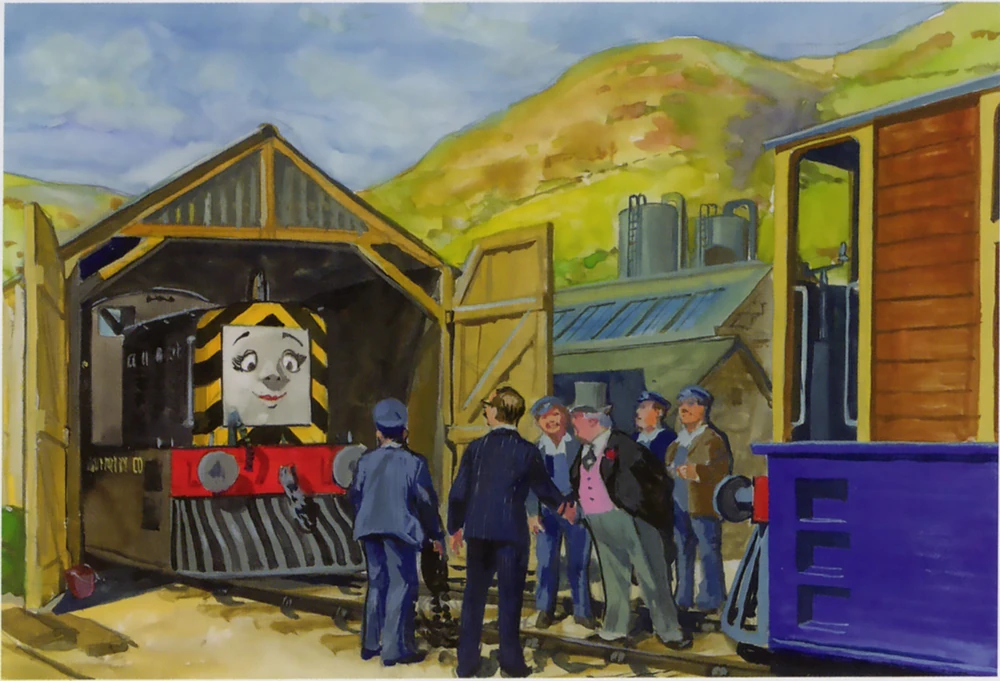 Ffarquhar Quarry Sheds | Tisalie's Thomas Lore Wiki | Fandom
