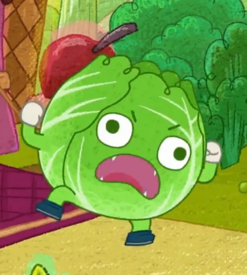 Cabbage Monster | Tish and Tash Wiki | Fandom