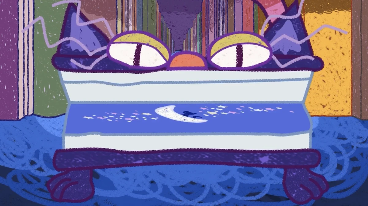 The moon is full of cats | Tish and Tash Wiki | Fandom