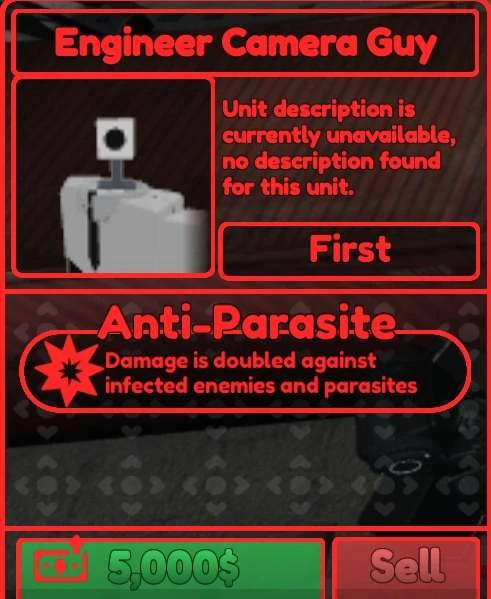 Engineer Camera Guy | Titan Tower Defense Wiki | Fandom