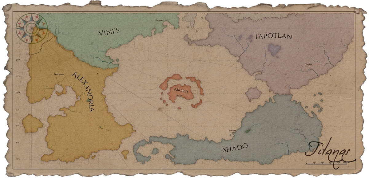 Comprehensive Map | Titanas Wiki | Fandom