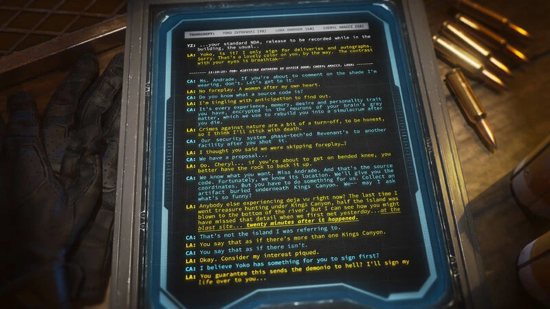 Prelude Transcripts | Titanfall Wiki | Fandom