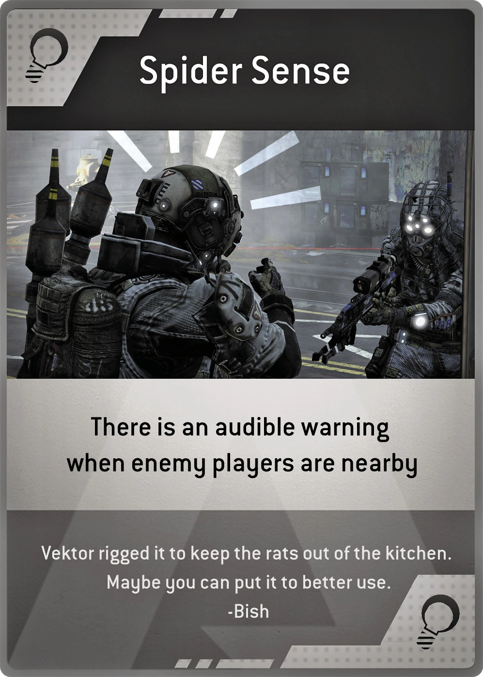 Spider Sense | Titanfall Wiki | Fandom