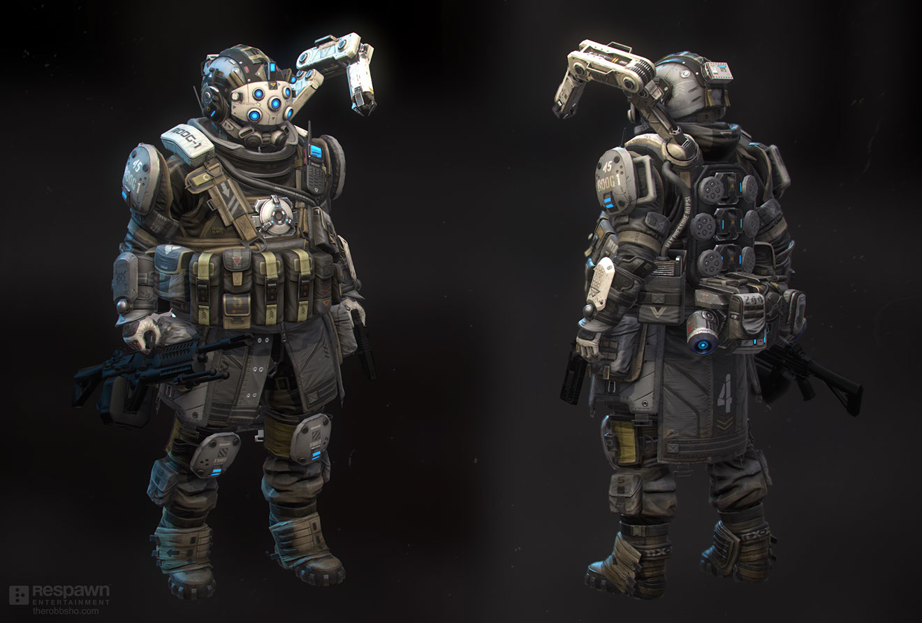 Titanfall Pilot Render