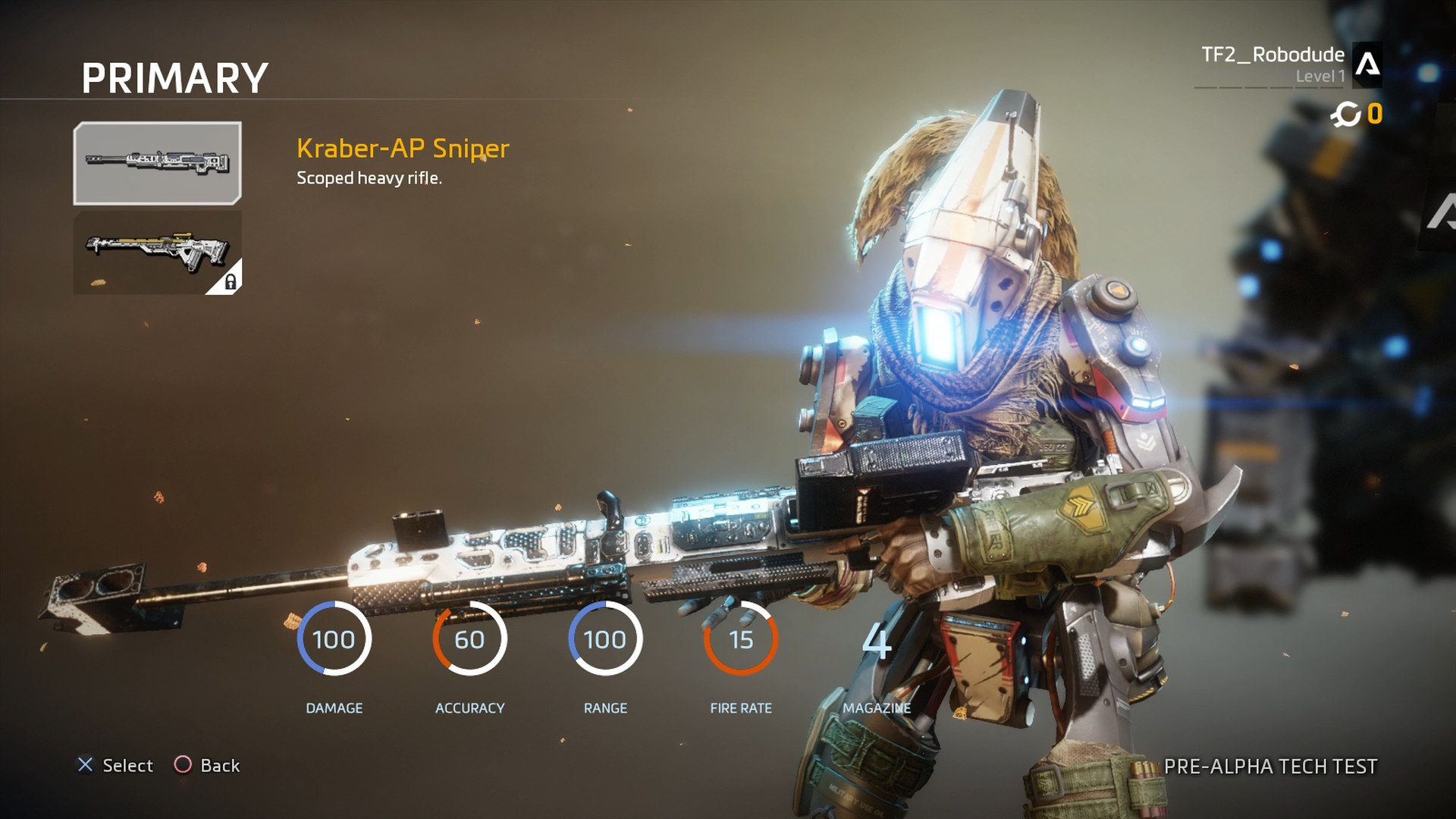 Titanfall Pilot Weapons