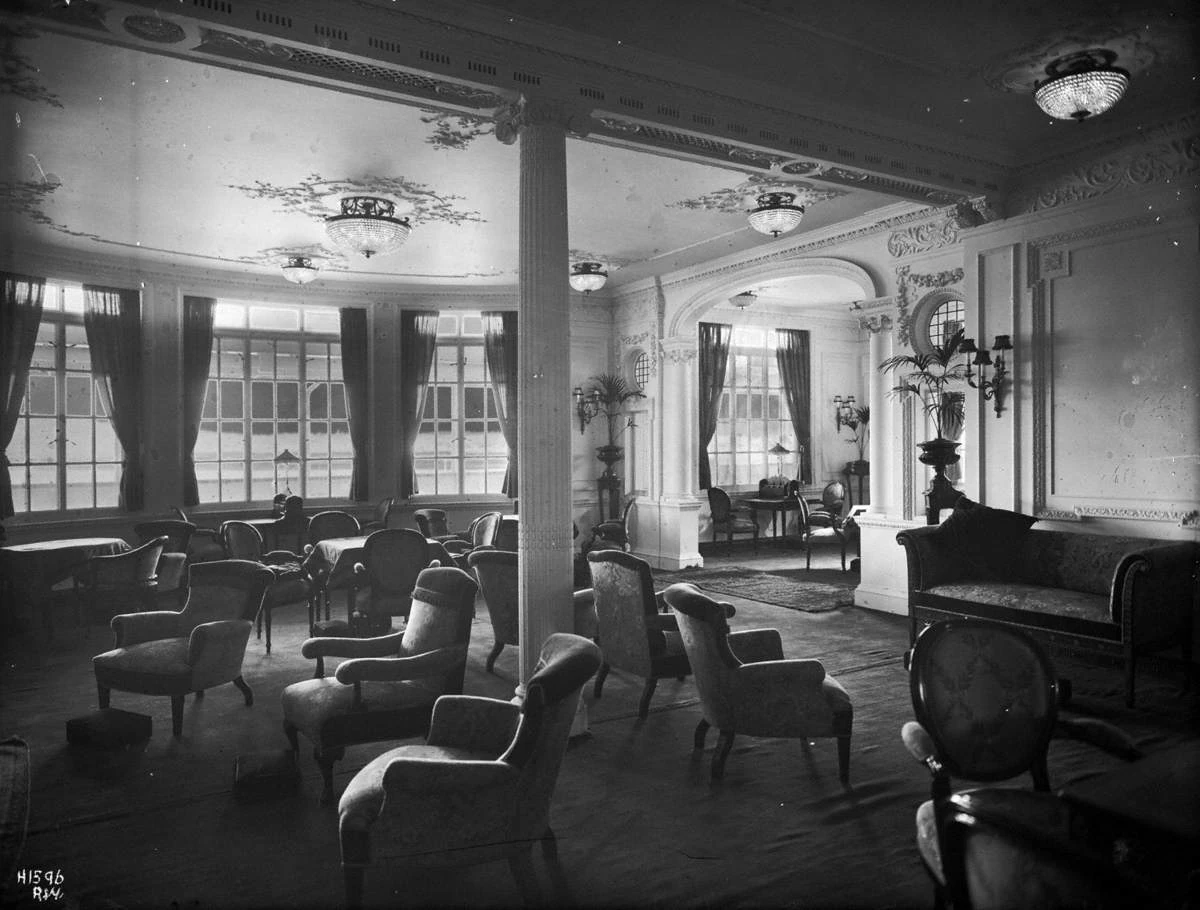 First Class Reading and Writing Room | Titanic Wiki | Fandom
