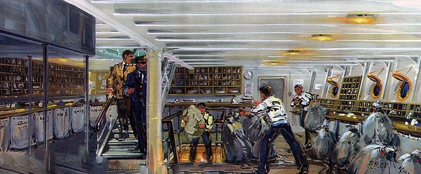 Mail Room Unfilmed Scene | Titanic Wiki | Fandom