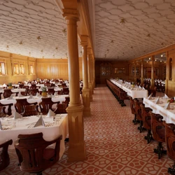 Titanic 1st Class Dining Room