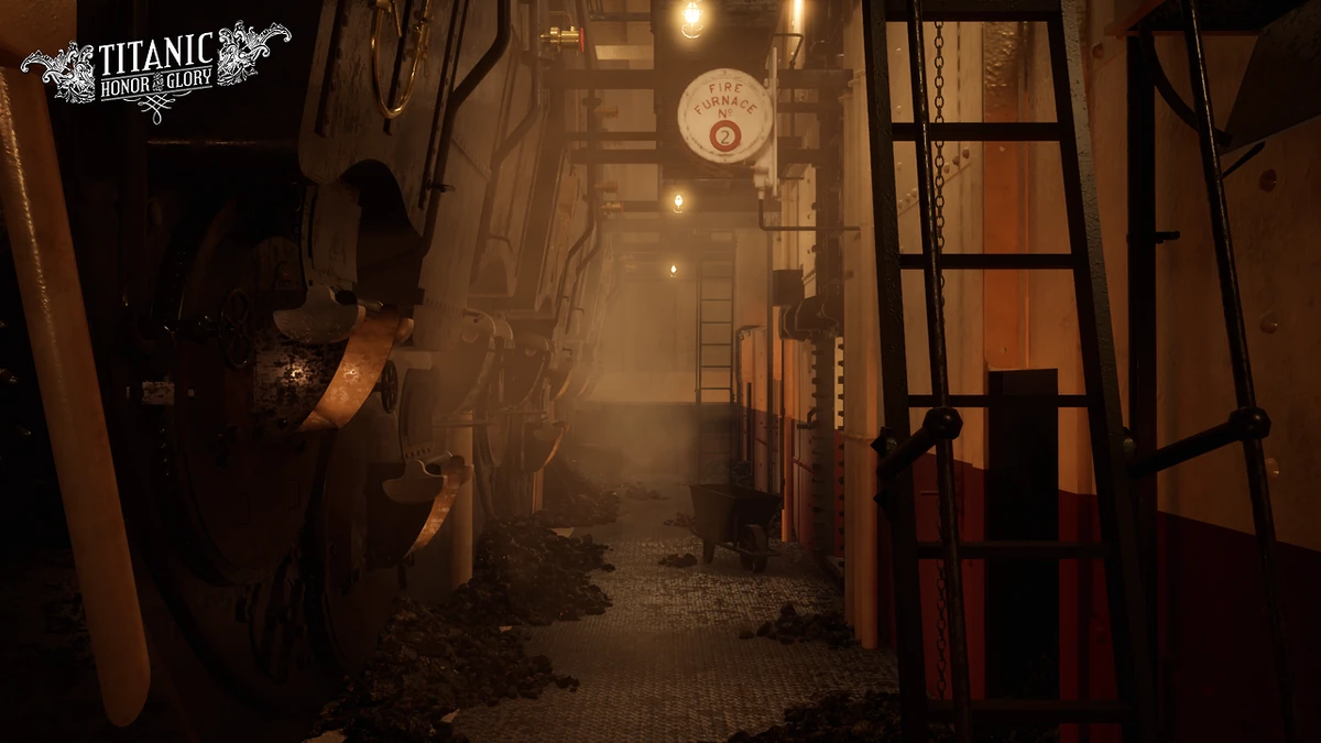 Titanic Engine Room Set