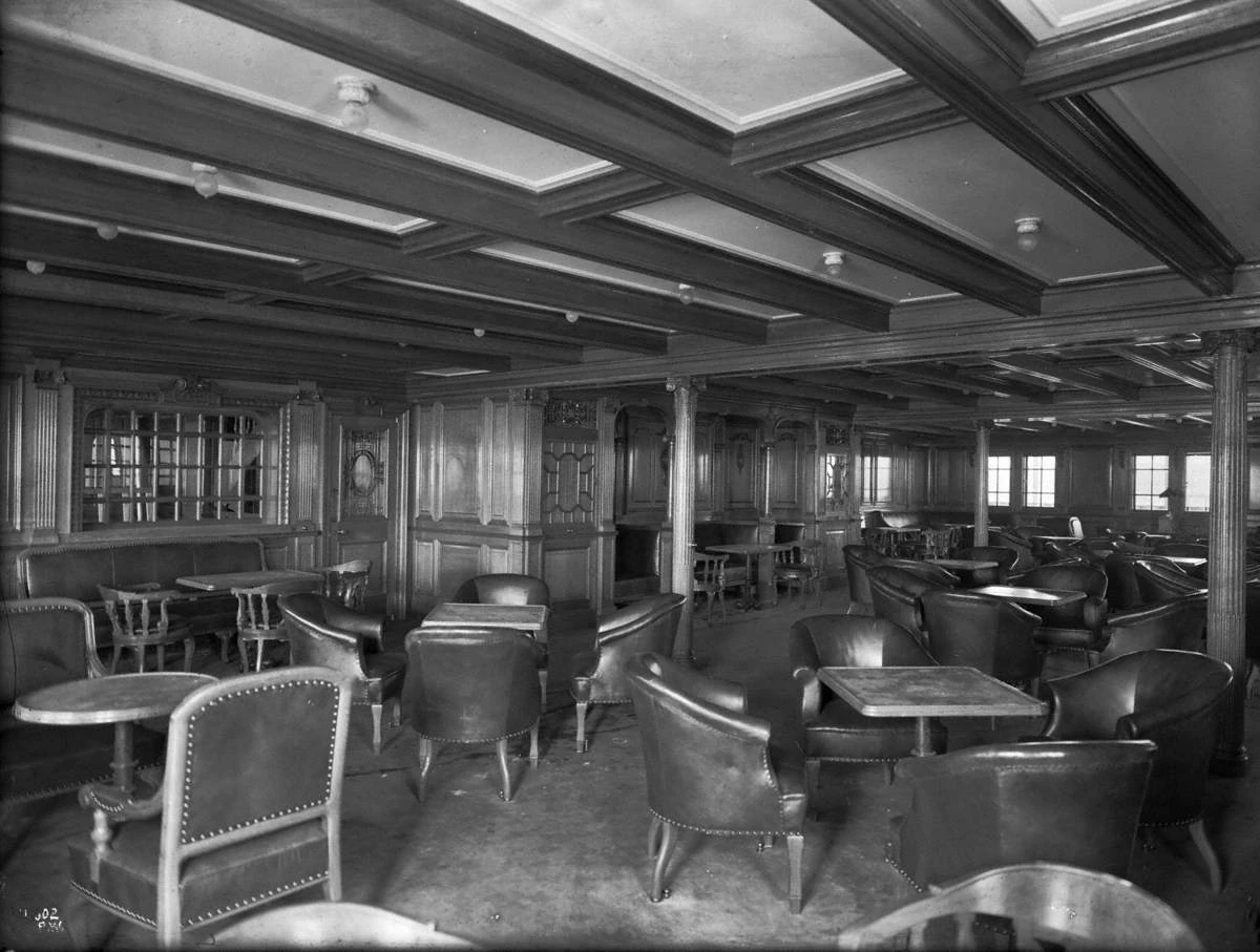 Second Class Smoke Room | Titanic Wiki | Fandom