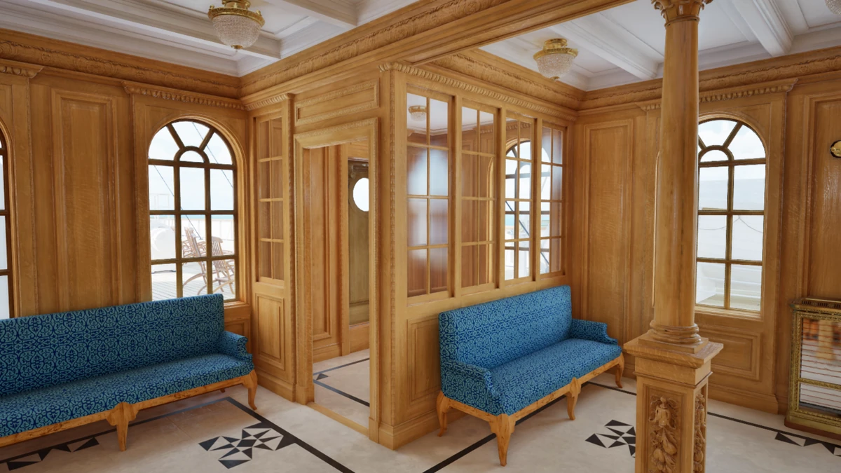 Port Vestibule | Titanic Wiki | Fandom