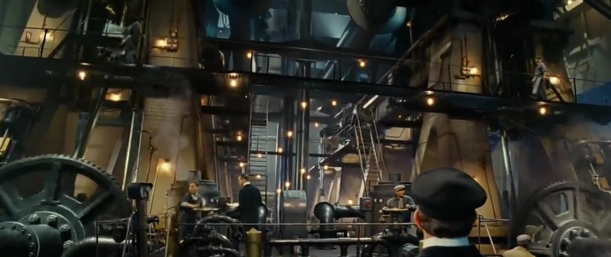 Titanic Engine Room Set