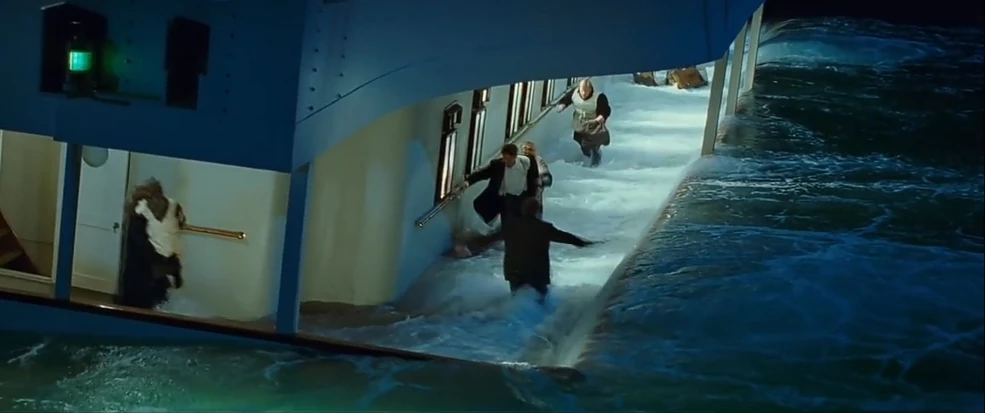 Titanic Grand Staircase Flooding