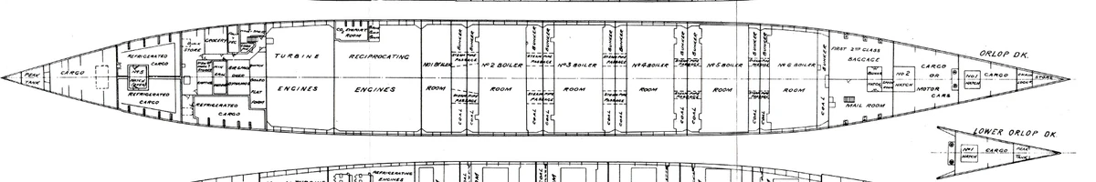Orlop and Lower Orlop Deck | Titanic Database Wiki | Fandom