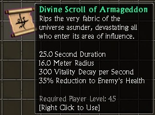 Divine Scroll of Armageddon | Titan Quest Wiki | Fandom