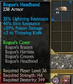 Rogue's Headband | Titan Quest Wiki | Fandom